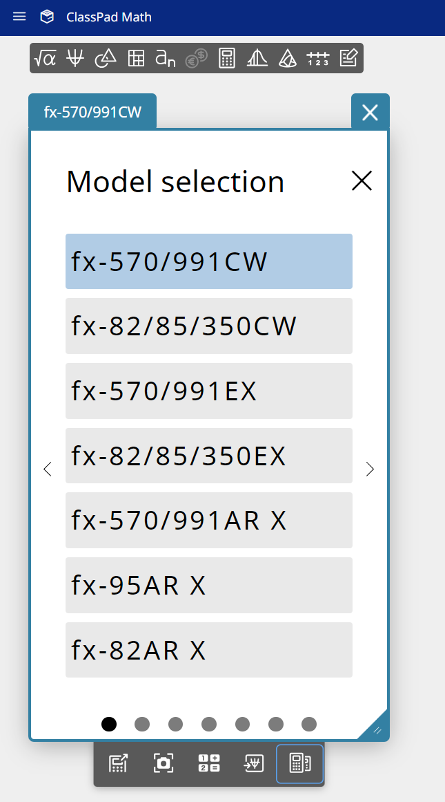 Accessing the Casio Scientific Calculator Emulators – The Cam Academy Trust