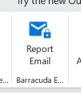 Using Barracuda Outlook Add-in to report emails in Outlook for Windows ...