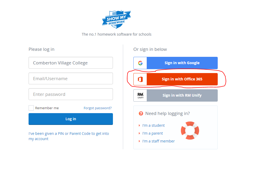 How do I access Show My Homework from my home computer? – The Cam ...