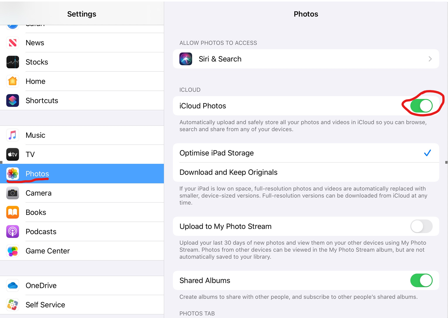How to remove personal photos from iPad – The Cam Academy Trust