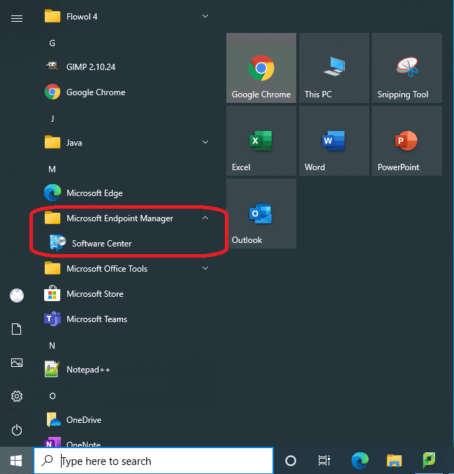 Installing software from the Software Center – The Cam Academy Trust