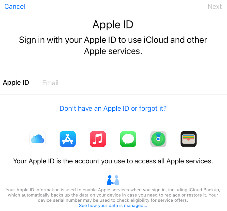 How do I log in with my student Apple ID? – The Cam Academy Trust